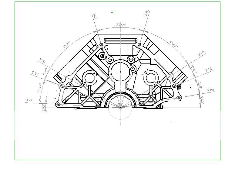 FORD 302 Block Drawings - Don Terrill’s Speed-Talk