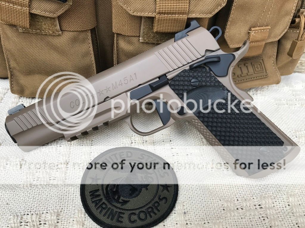 Spiffed up Colt M45A1 ---------- pictures | 1911 Firearm Addicts