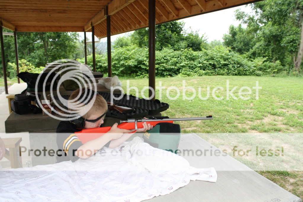 Son's first shot! | Rimfire Central Firearm Forum